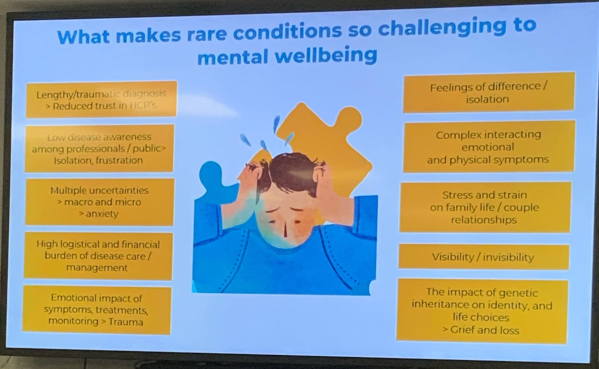 Rare Minds workshop at NSPKU 2024 PKU and mental wellbeing